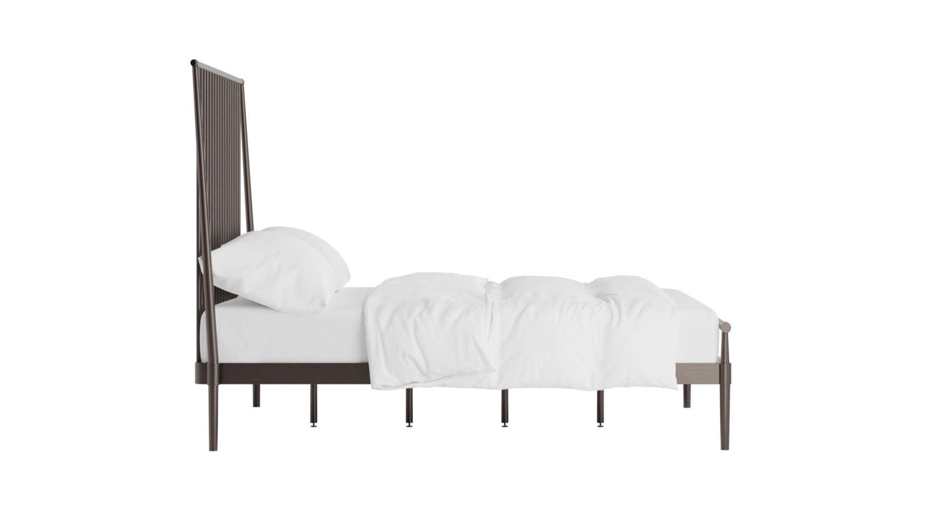 Emil Metal Bed 3D - TurboSquid 2223294