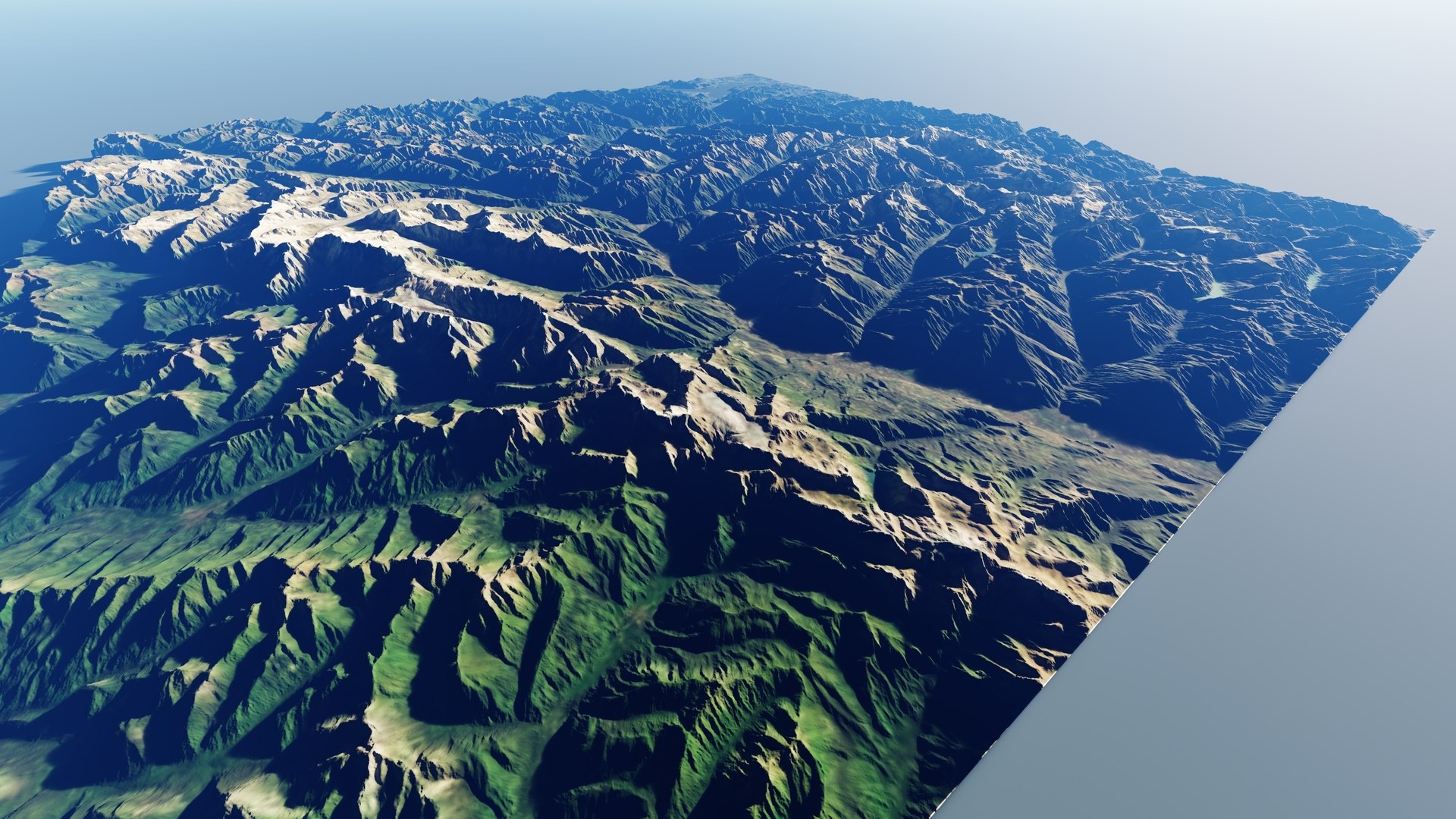 Alp Terrain 24 3D Model - TurboSquid 2202175