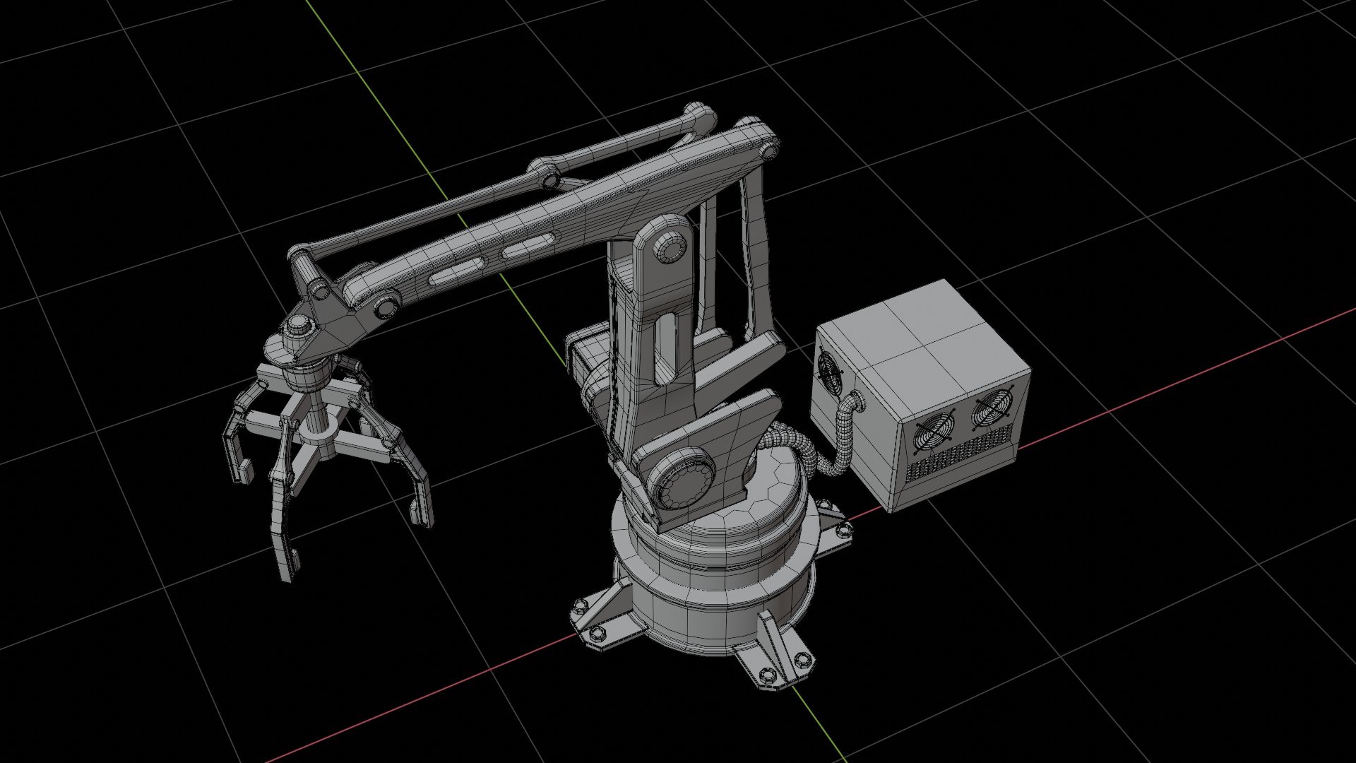 Robotic Arm Lift 3D Model - TurboSquid 1764763