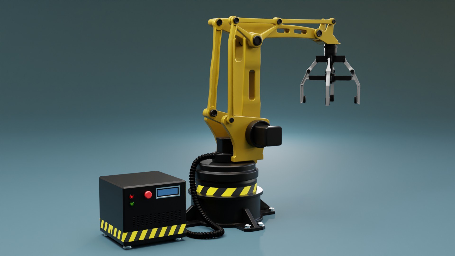Robotic Arm Lift 3D Model - TurboSquid 1764763