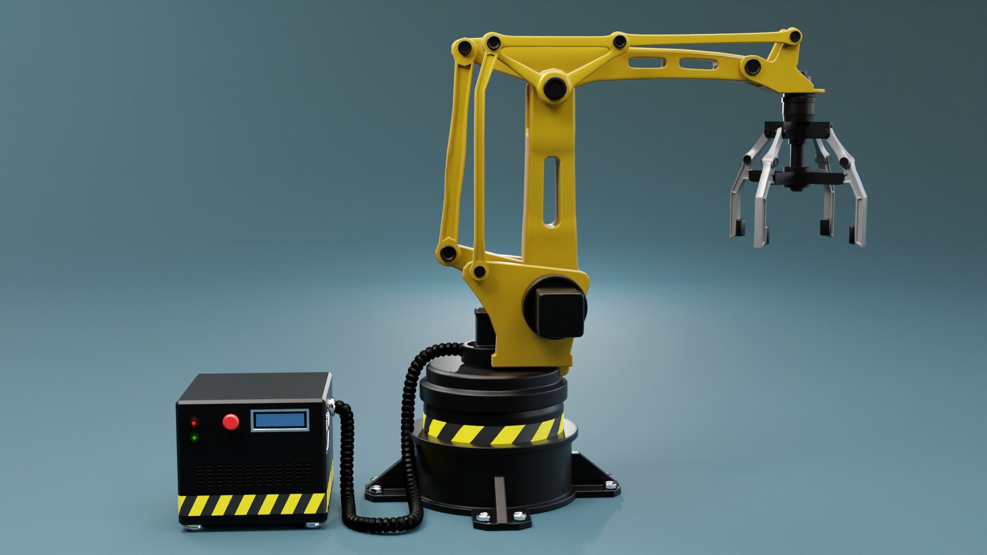 Robotic Arm Lift 3D Model - TurboSquid 1764763