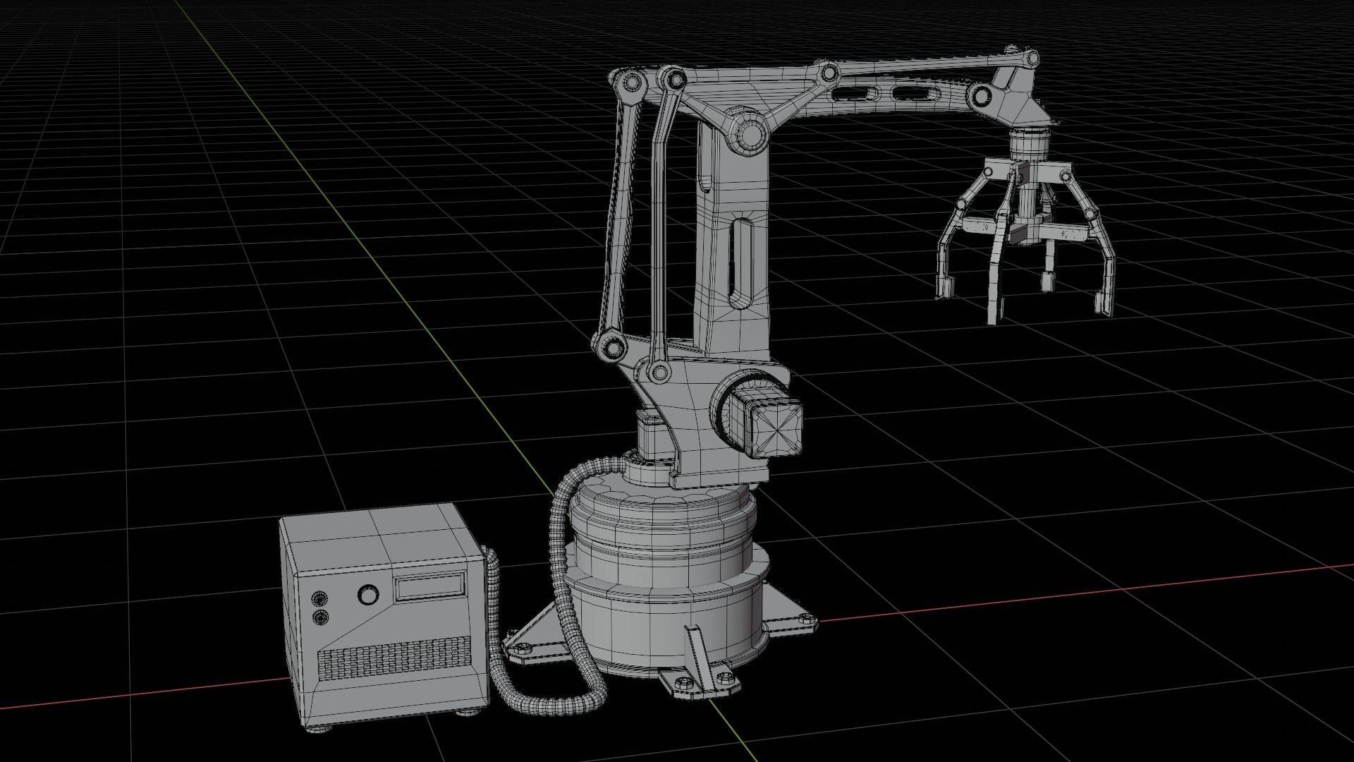 Robotic Arm Lift 3D Model - TurboSquid 1764763