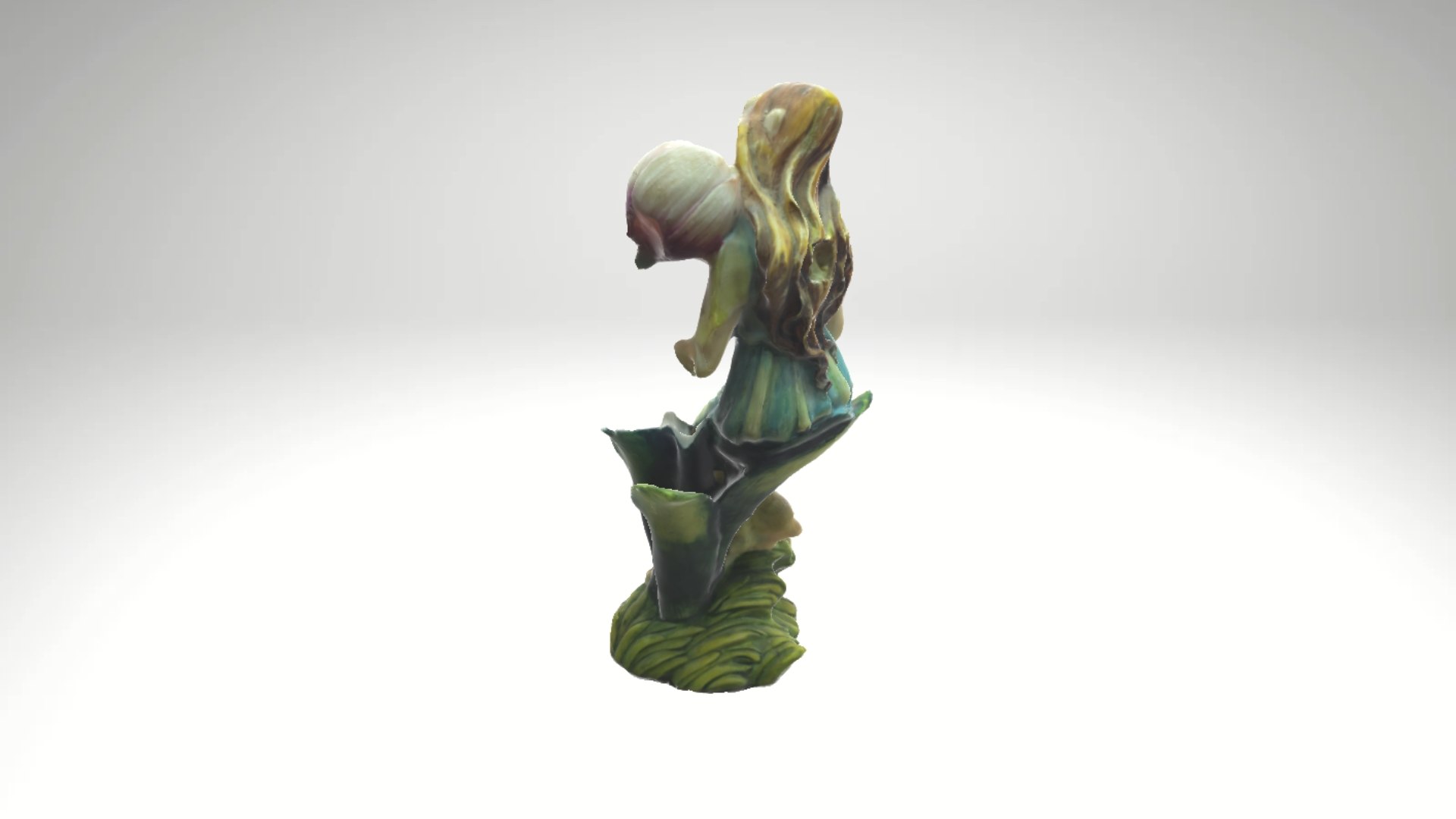 Forest Nymph Figurine Fantasy Nature Decorative 3D Model 3D Model ...