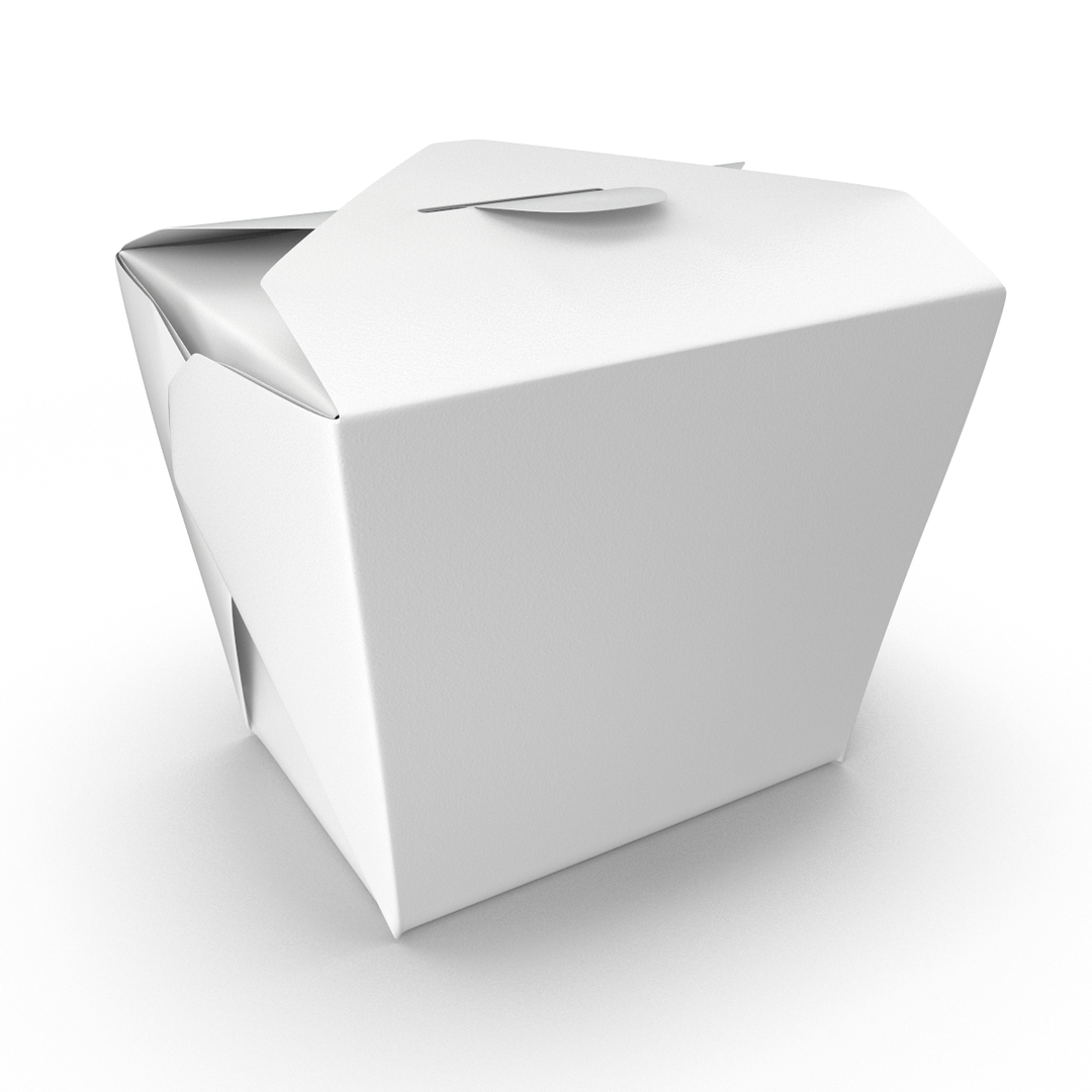 Chinese Food Container 3d Max