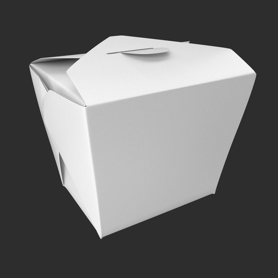 Chinese Food Container 3d Max