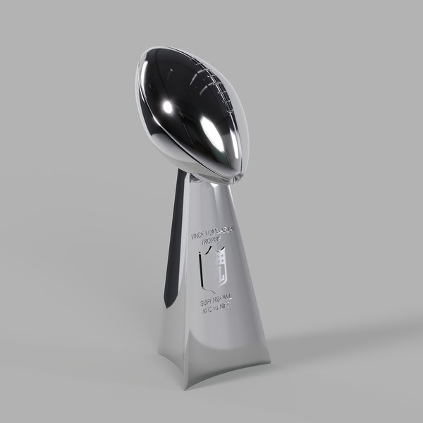 modelo 3d Trofeo de la NFL Vince Lombardi - TurboSquid 2337044