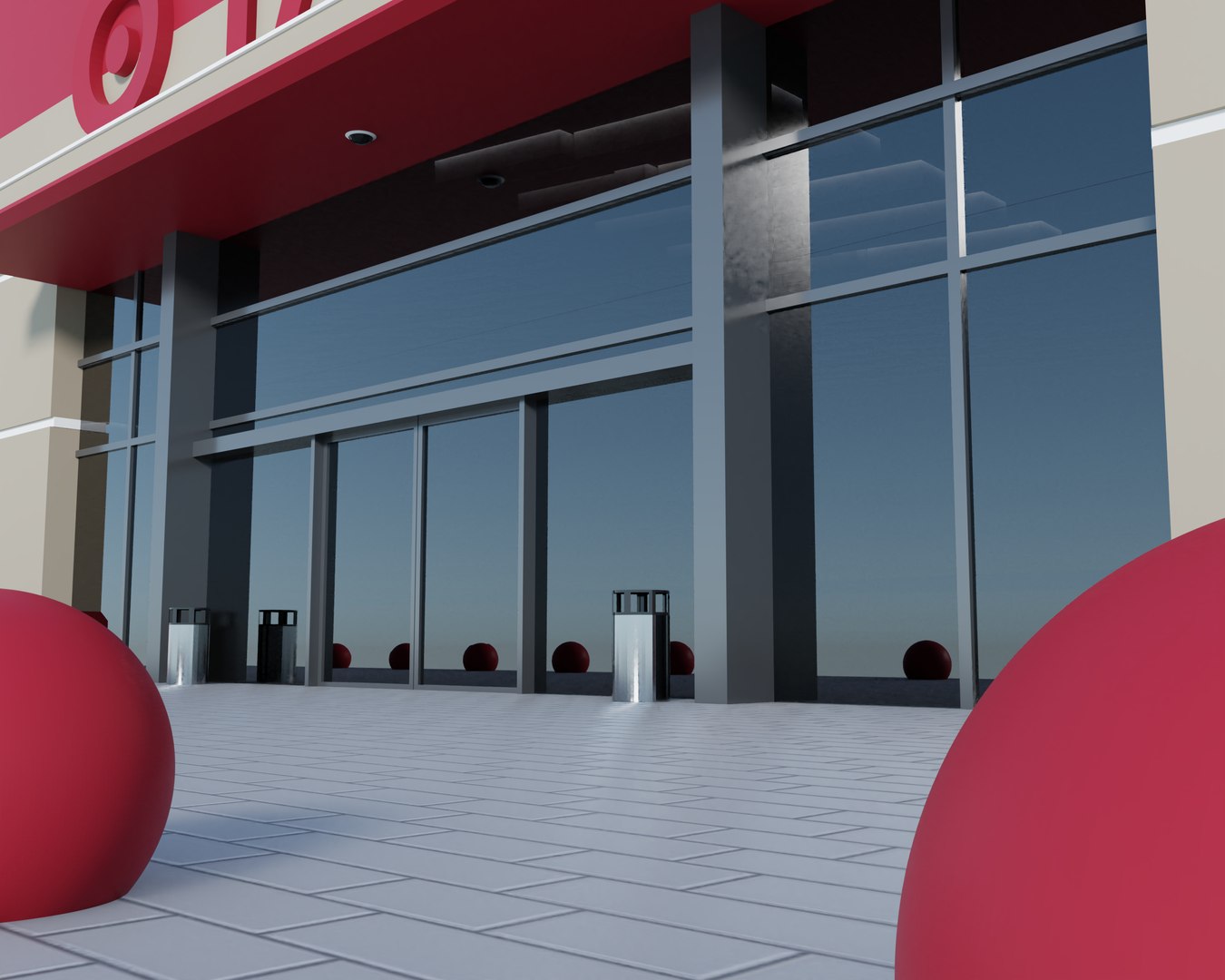 3D Model Target Store Shop - TurboSquid 1624655