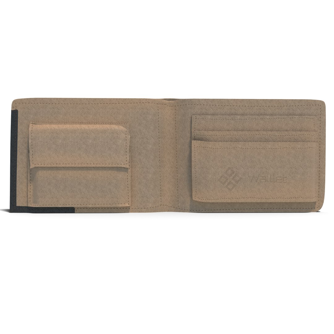 3D Mens Wallet Model - TurboSquid 2083152
