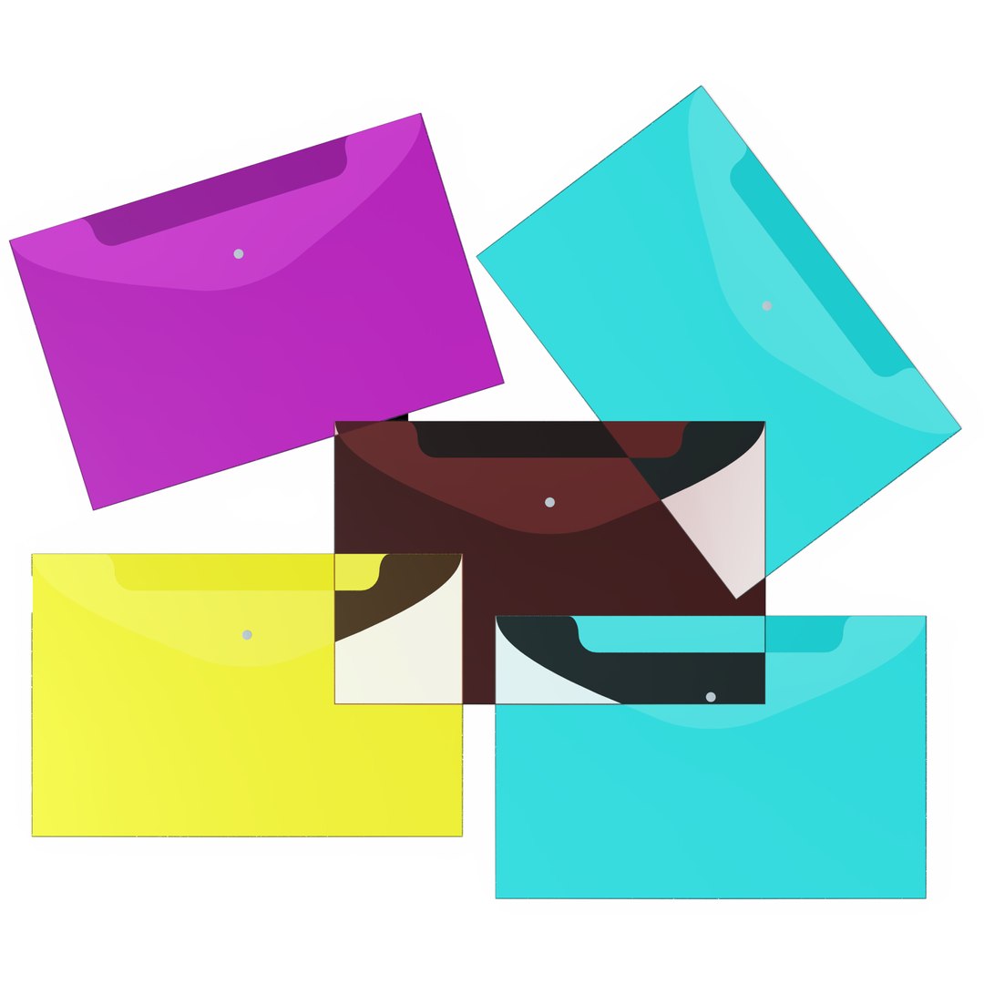 3D Snap Button Folder Model - TurboSquid 1516072