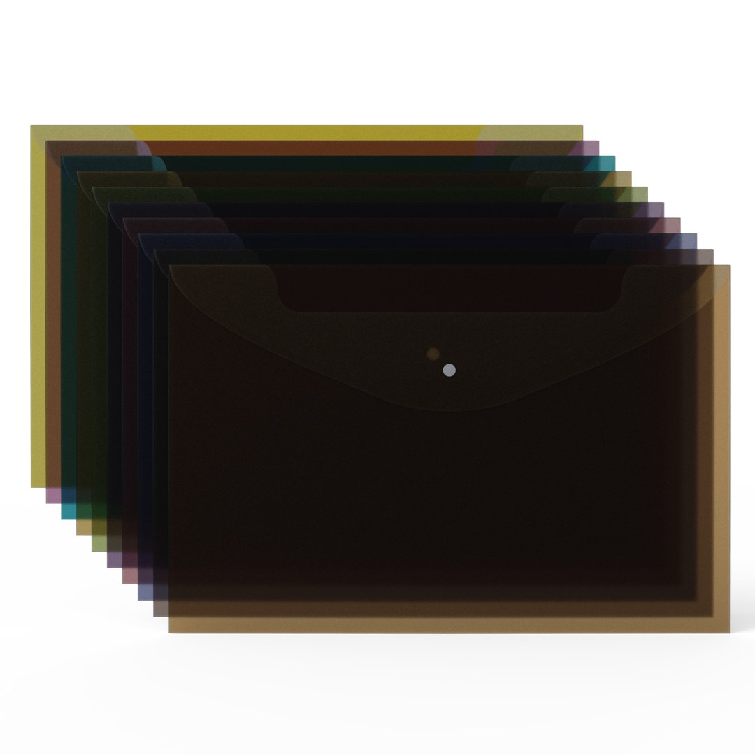 3D Snap Button Folder Model - TurboSquid 1516072