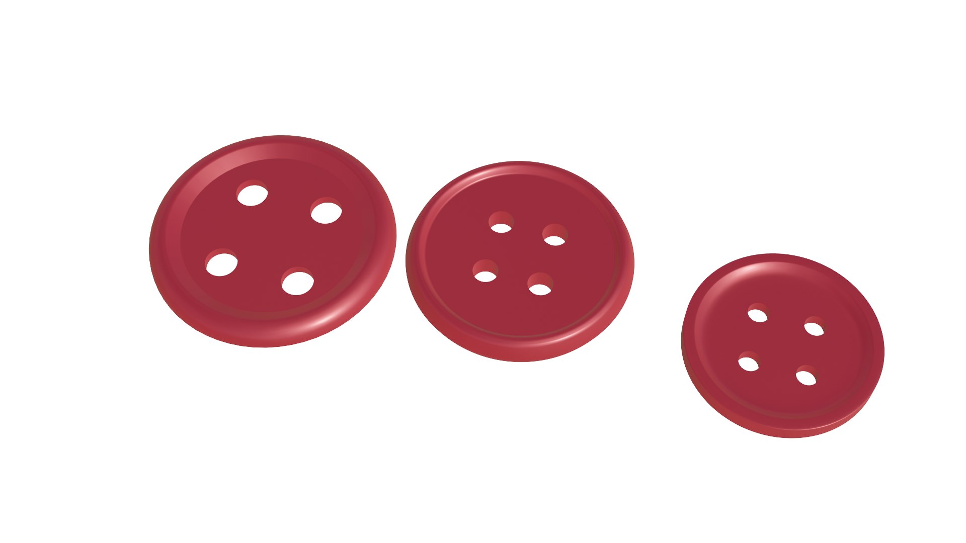 Button 3D Model - TurboSquid 1880641