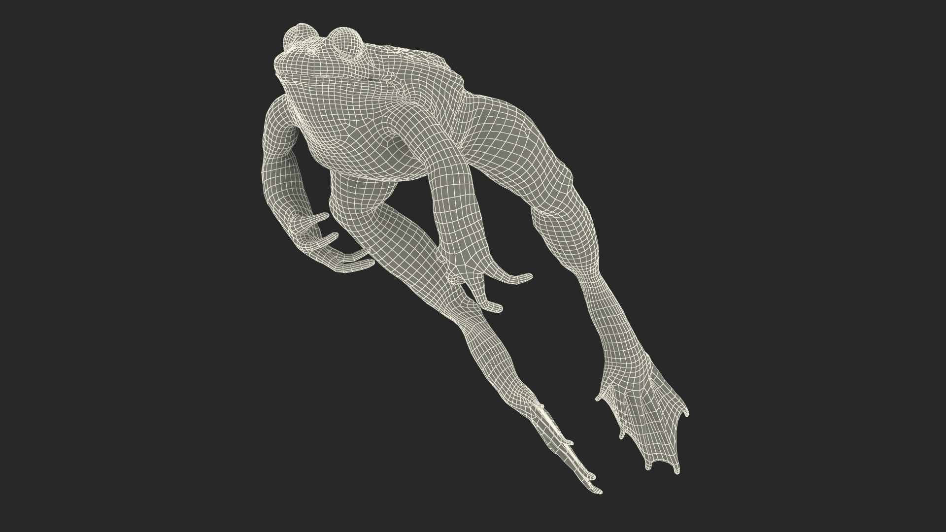 3D Frog Jumping Pose Model - TurboSquid 1737531