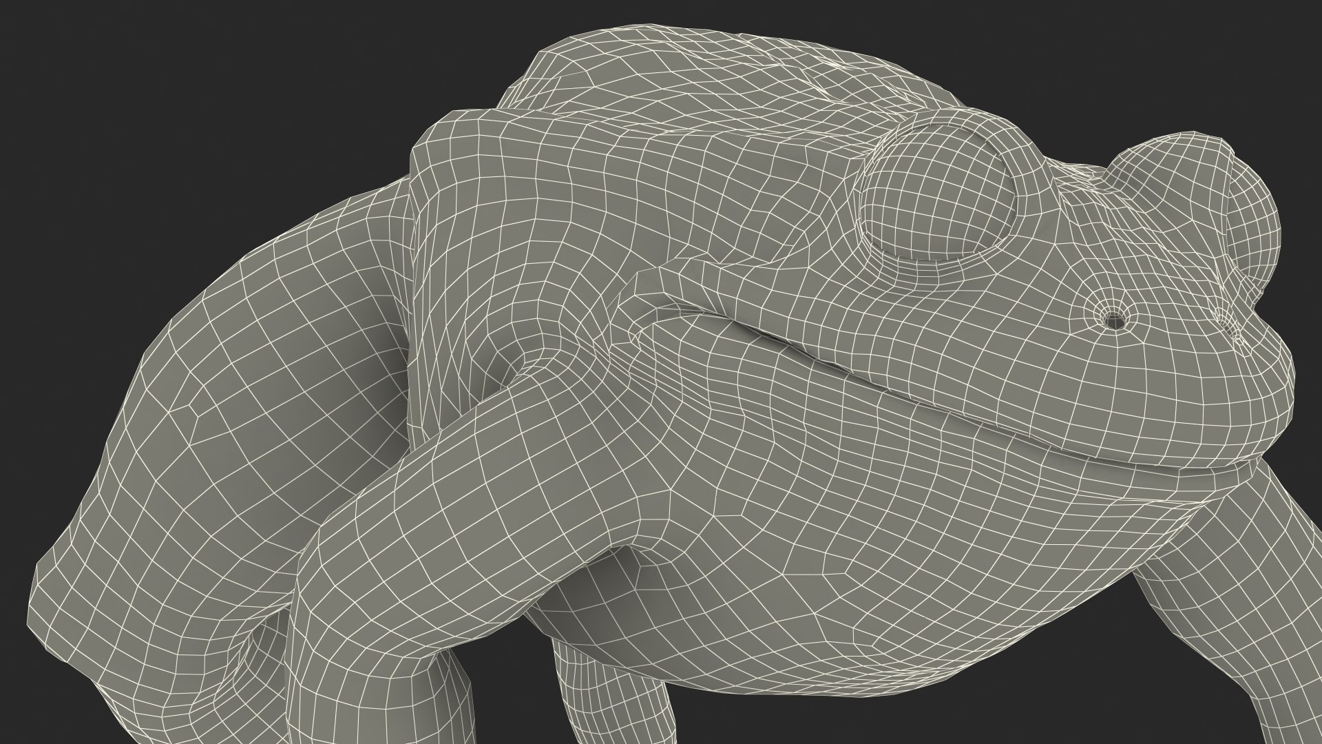 3D Frog Jumping Pose model - TurboSquid 1737531