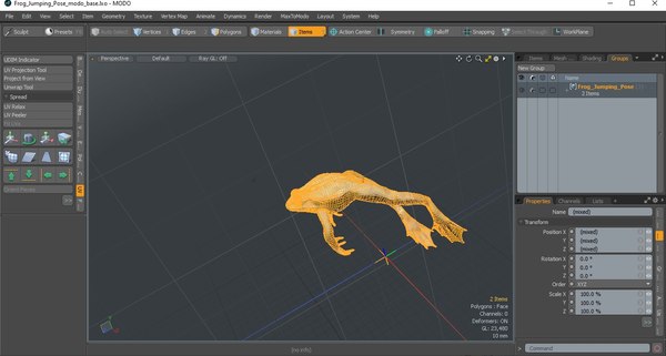 3D Frog Jumping Pose model - TurboSquid 1737531