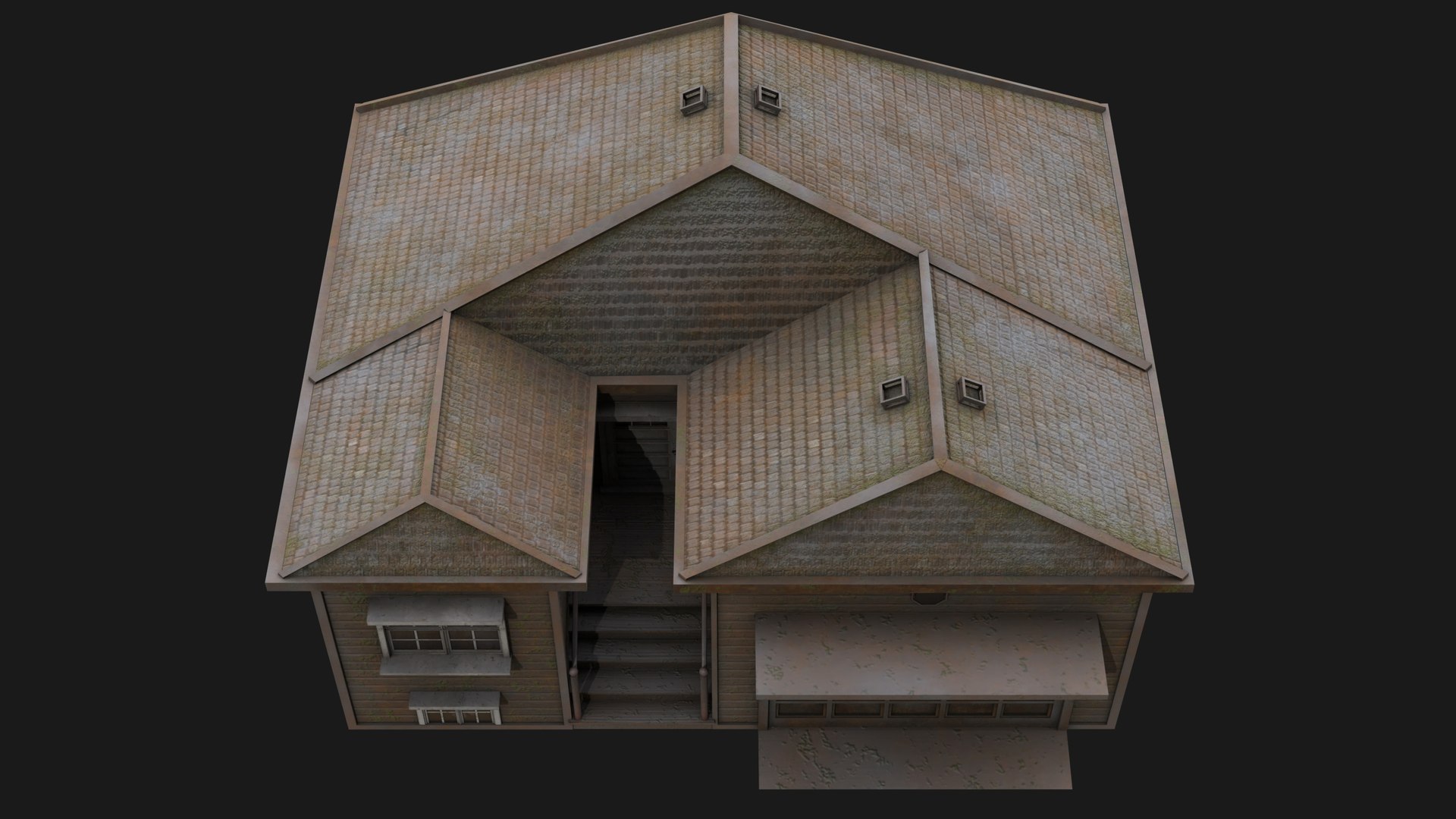 Old Dusty House 02 All PBR Unity UE Textures 3D Model - TurboSquid 2051899