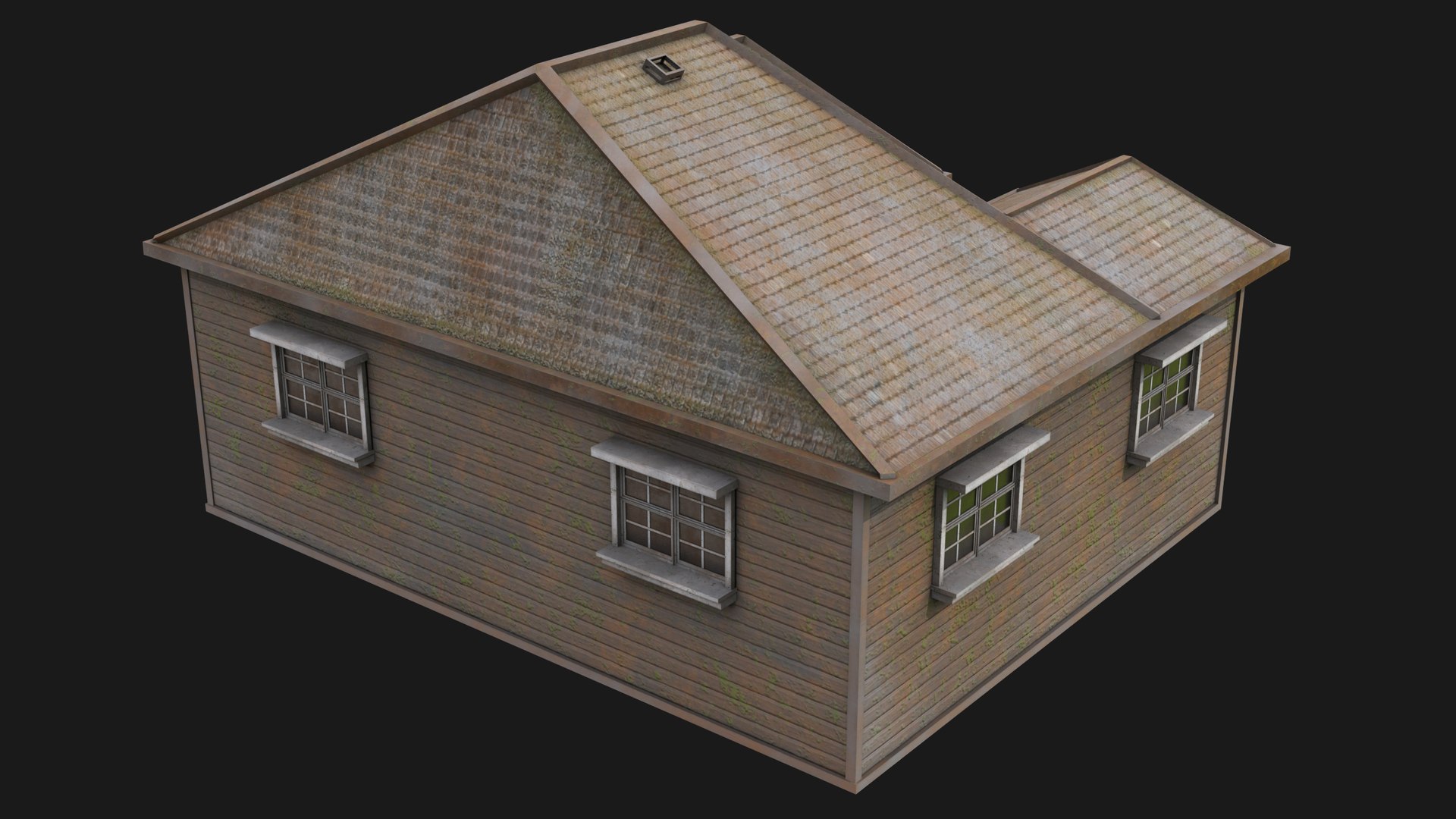 Old Dusty House 02 All PBR Unity UE Textures 3D Model - TurboSquid 2051899