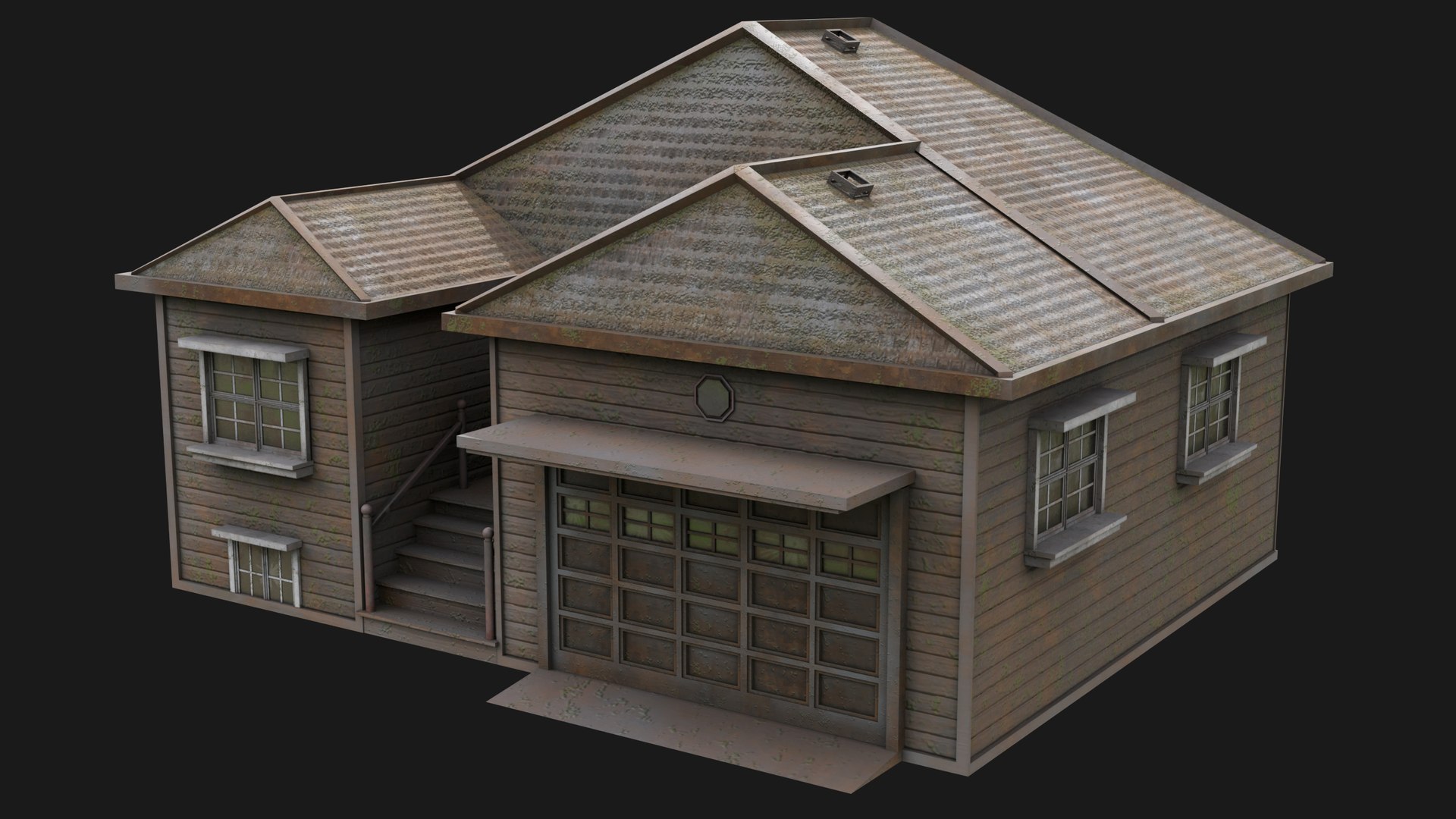 Old Dusty House 02 All PBR Unity UE Textures 3D Model - TurboSquid 2051899