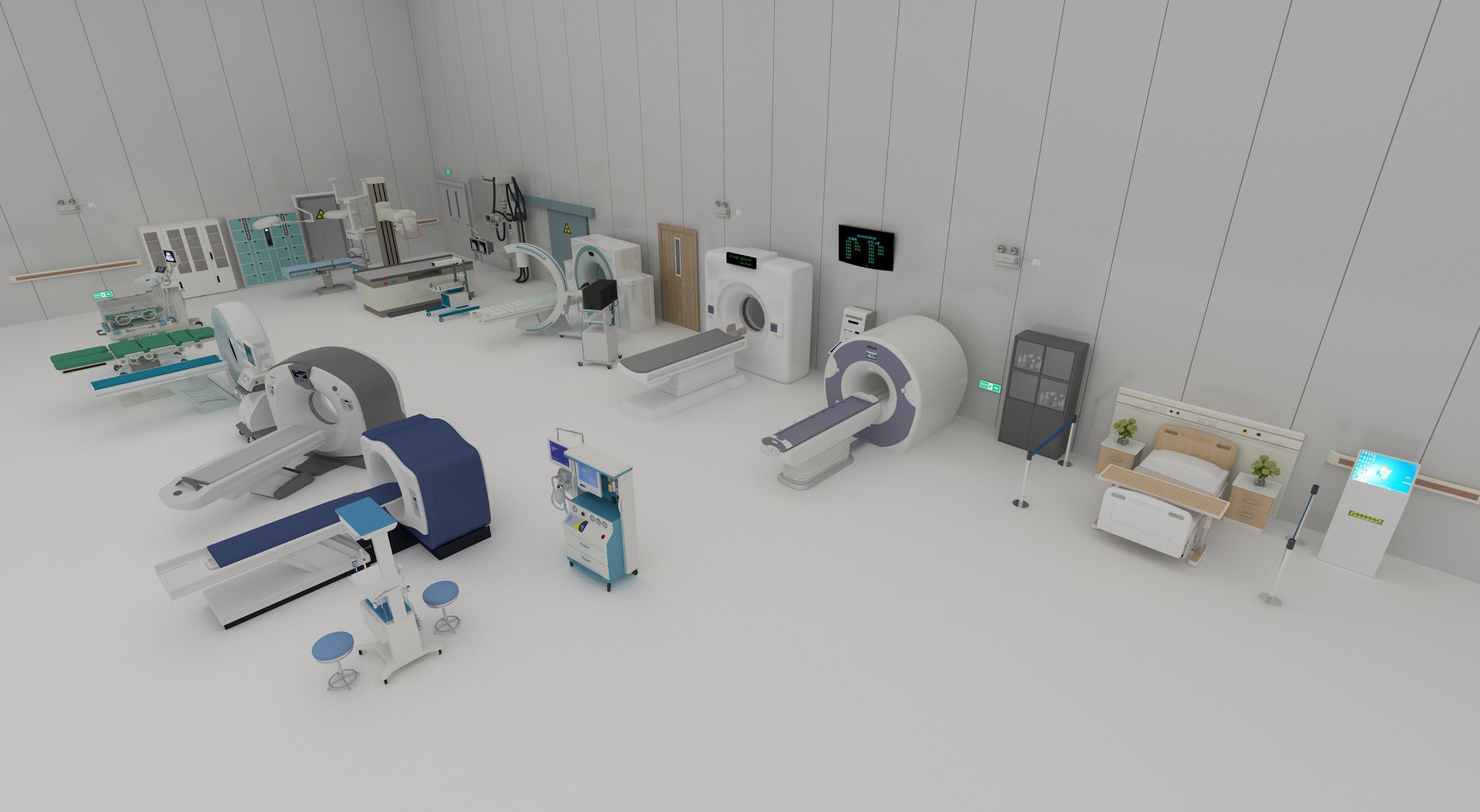 Medical Equipment Collection Model - TurboSquid 2282515
