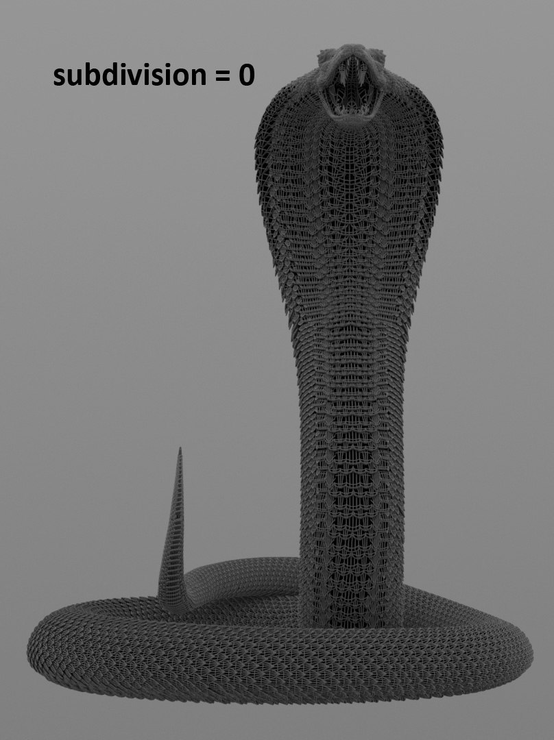 3D Monster Snake Model - TurboSquid 1542284