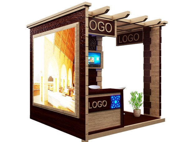 modelo 3d Stand de exposición Stand a128a - TurboSquid 1536775