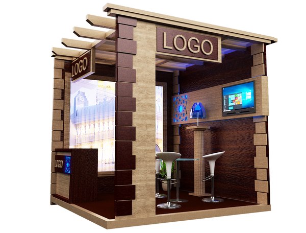 modelo 3d Stand de exposición Stand a128a - TurboSquid 1536775