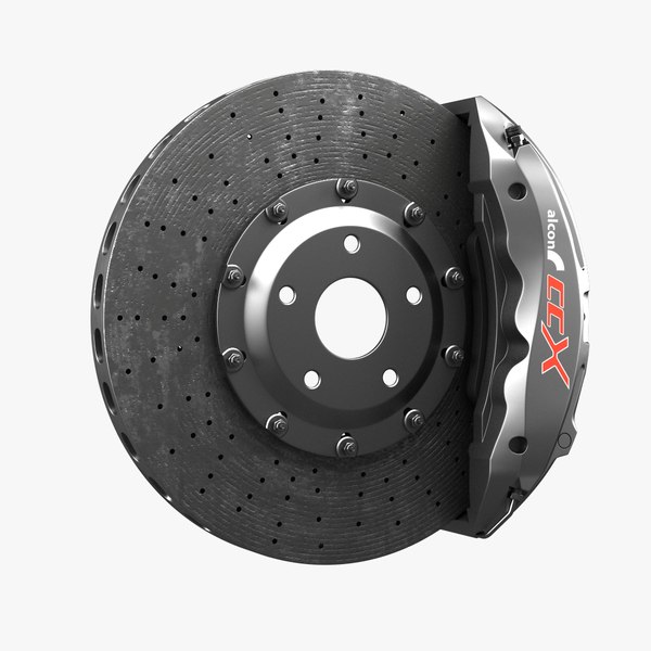 3d model alcon ccx brakes