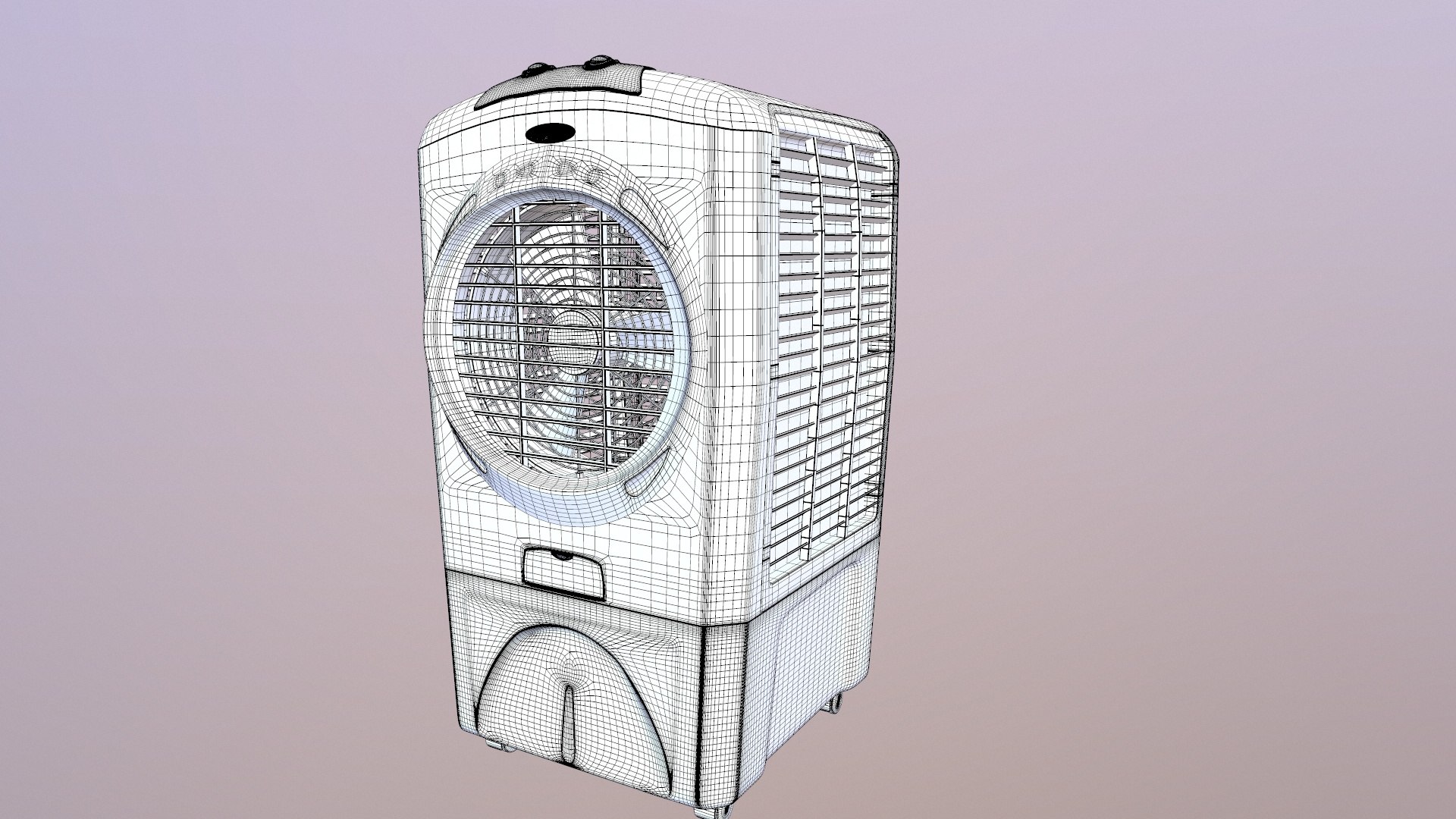 3D Model Air Cooler 3D Model - TurboSquid 2072875