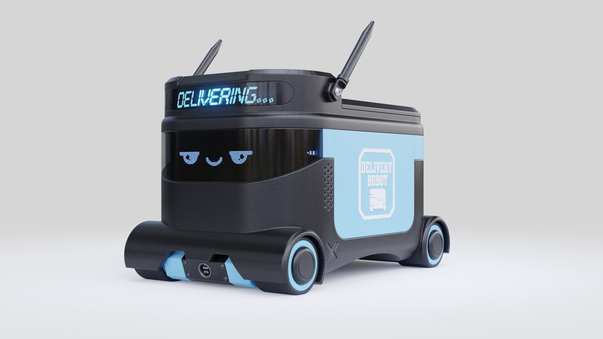 3D model Delivery Robot MT-02 - TurboSquid 1867908