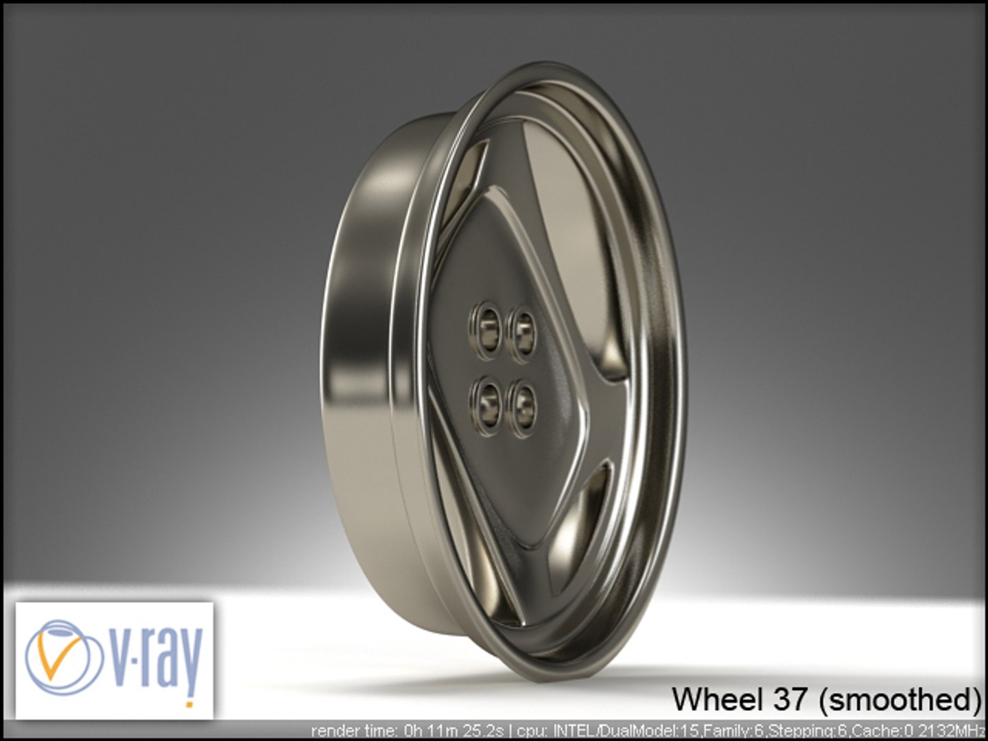 Wheel 37 3d Model