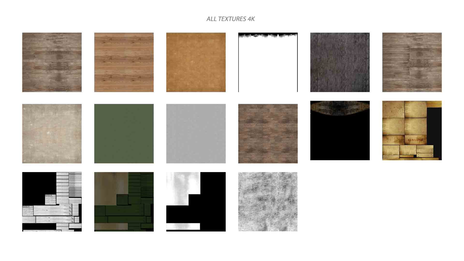 Western Hut Facade 3D Model - TurboSquid 2142879