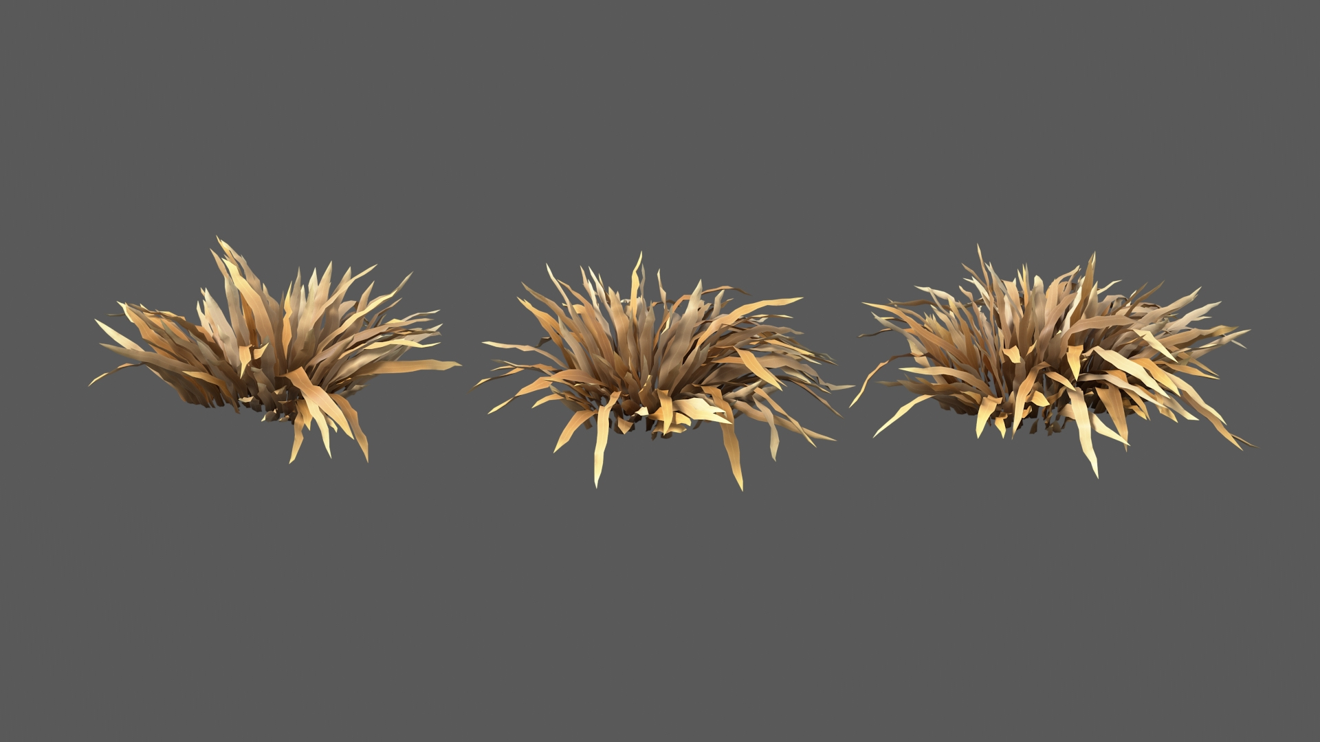 Cartoon Dry Grass Collection 3D Model - TurboSquid 2047824