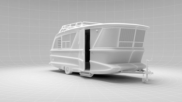 Trailer house 3D model - TurboSquid 1683835