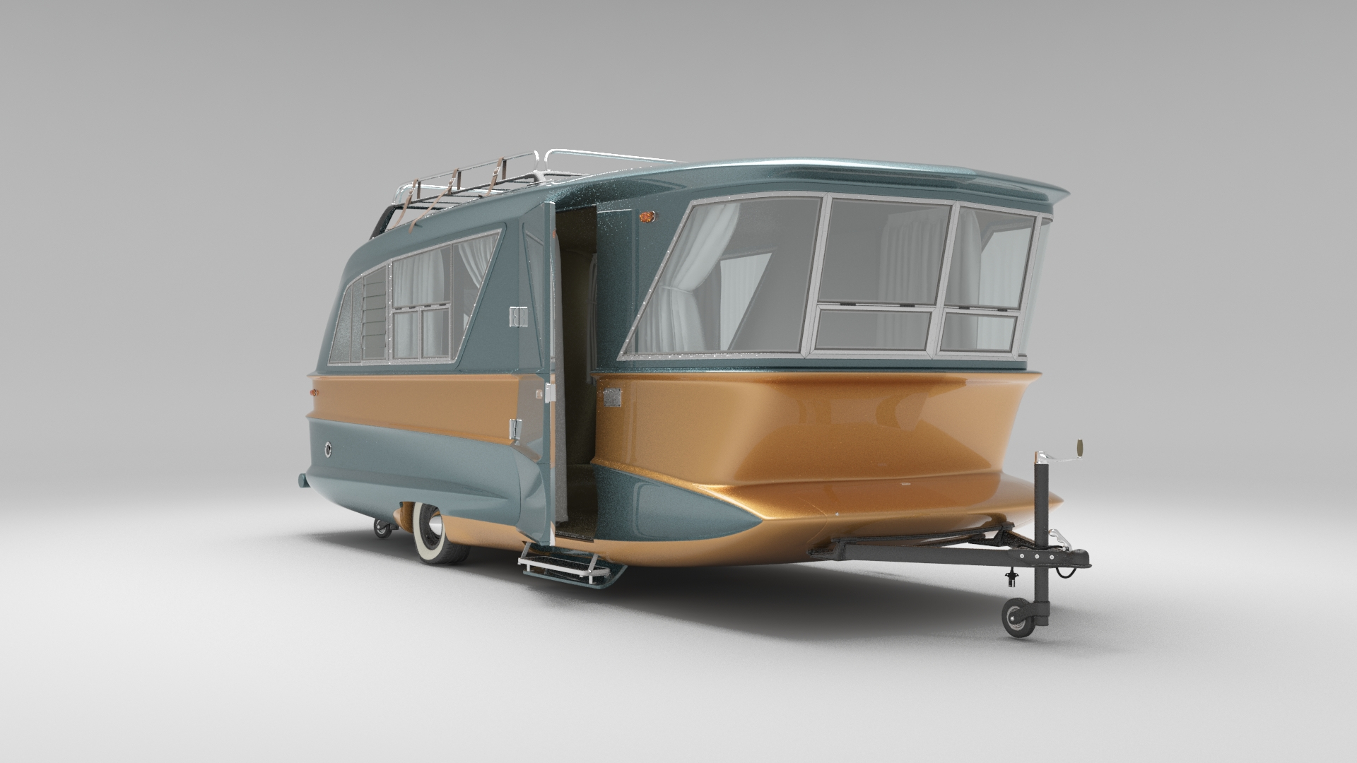 Trailer House 3D Model - TurboSquid 1683835