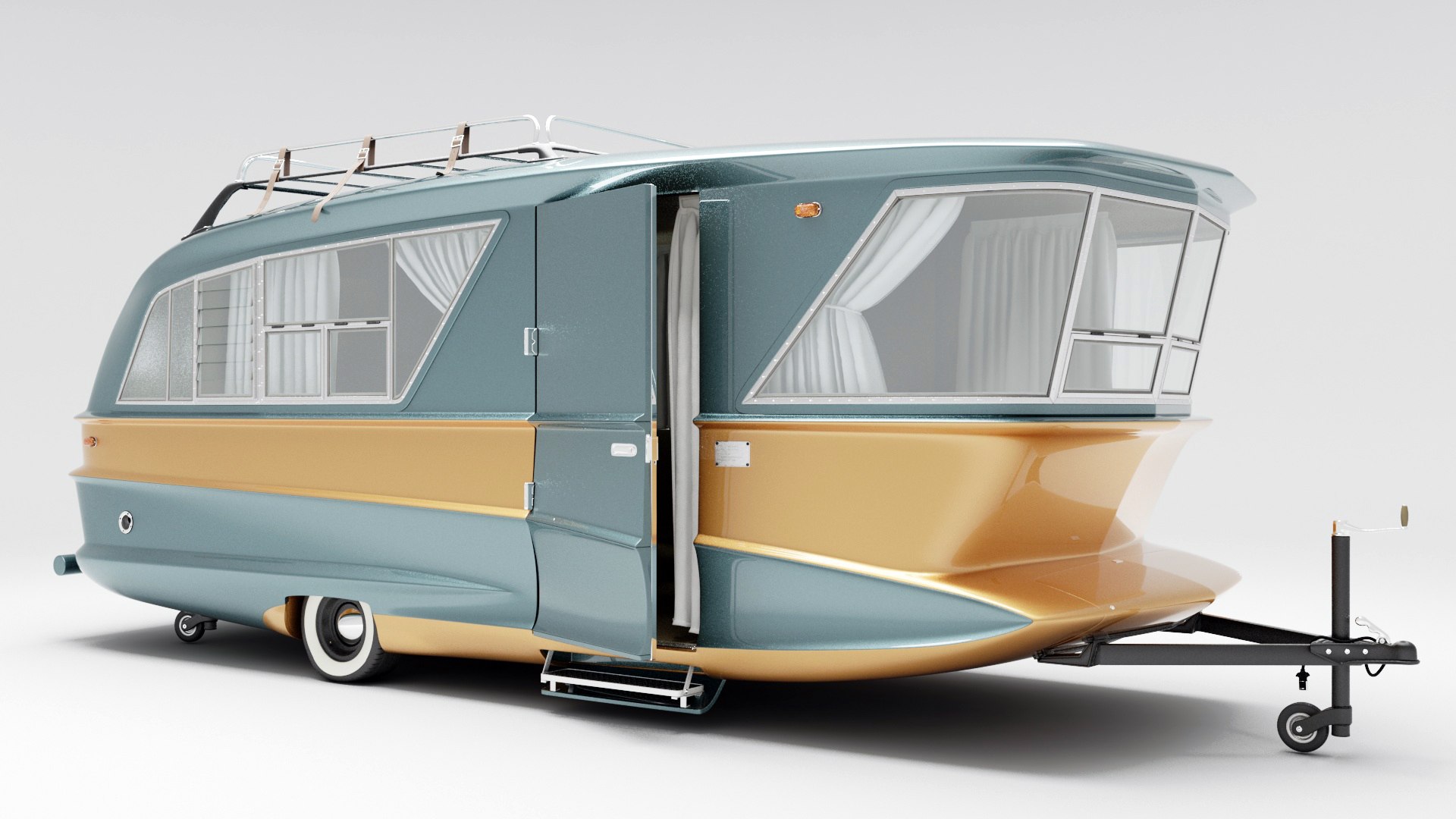 Trailer House 3D Model - TurboSquid 1683835