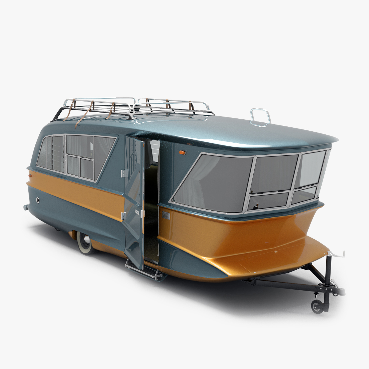 Trailer house 3D model - TurboSquid 1683835