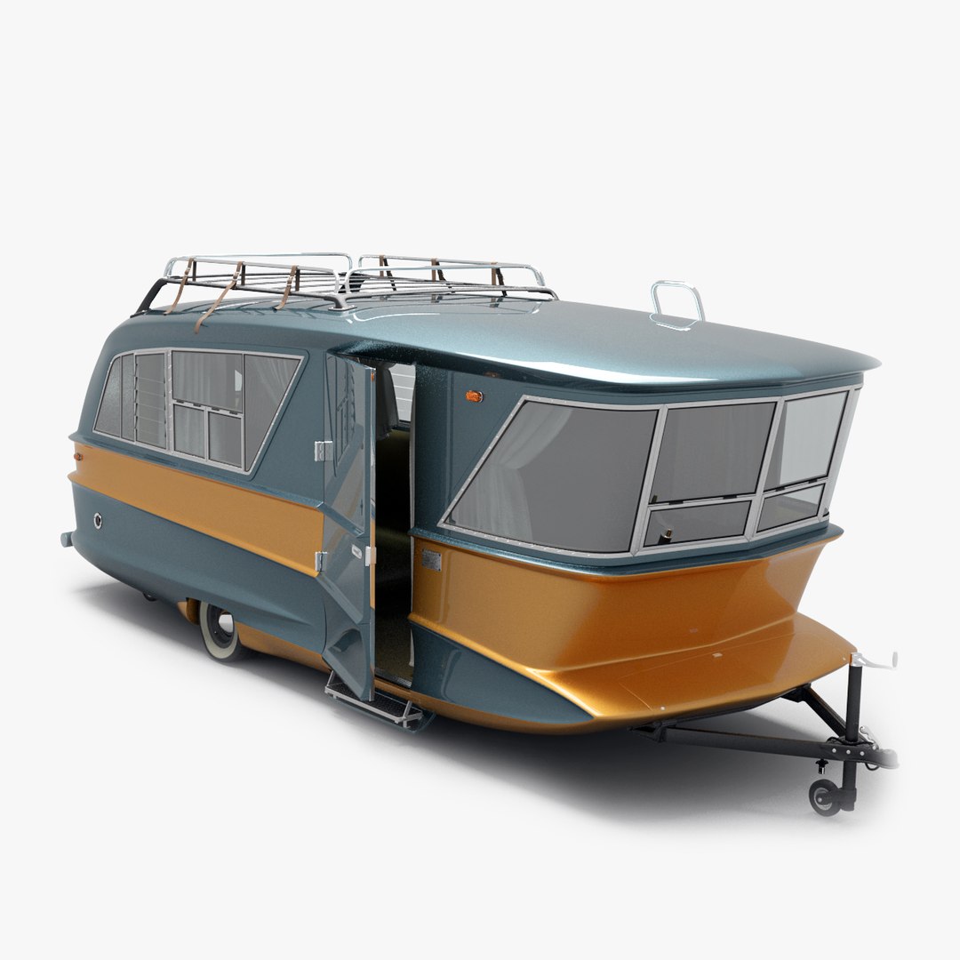 Trailer house 3D model - TurboSquid 1683835