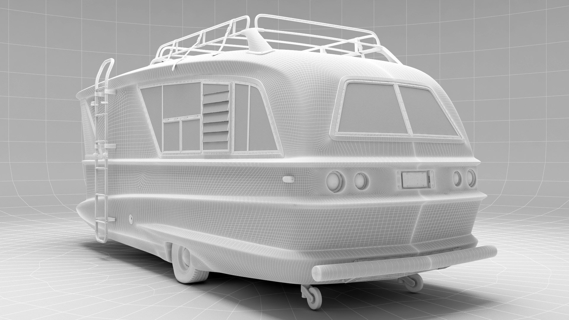 Trailer House 3D Model - TurboSquid 1683835