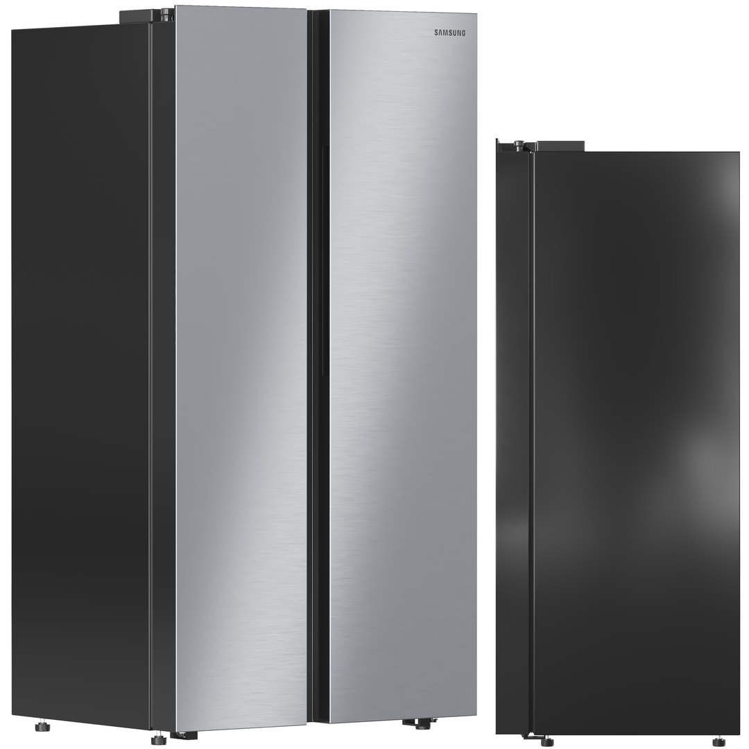 Samsung Refrigerator Collection 06 3D Model - TurboSquid 2061663
