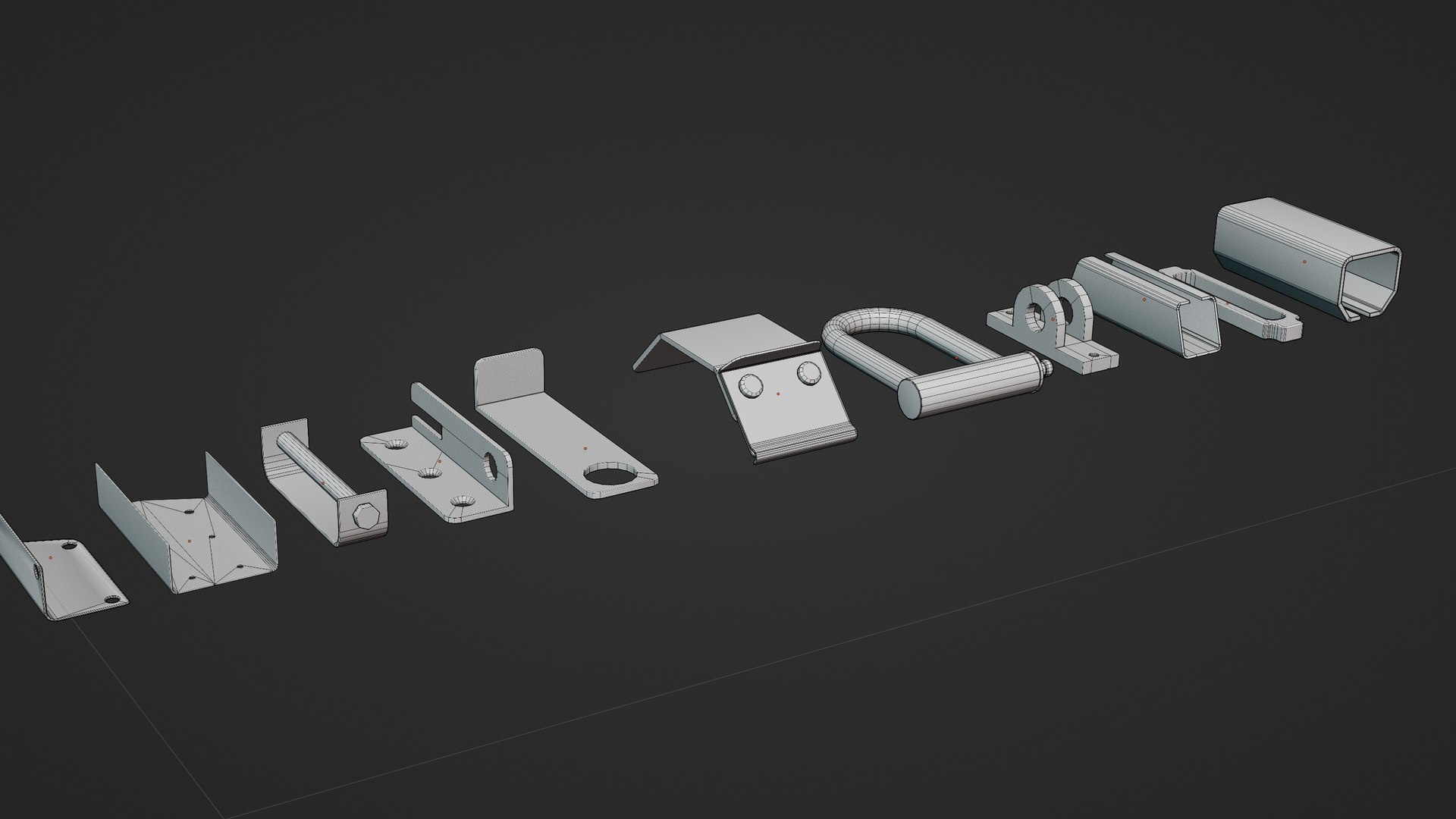 3D Random Greebles Model - TurboSquid 2129550