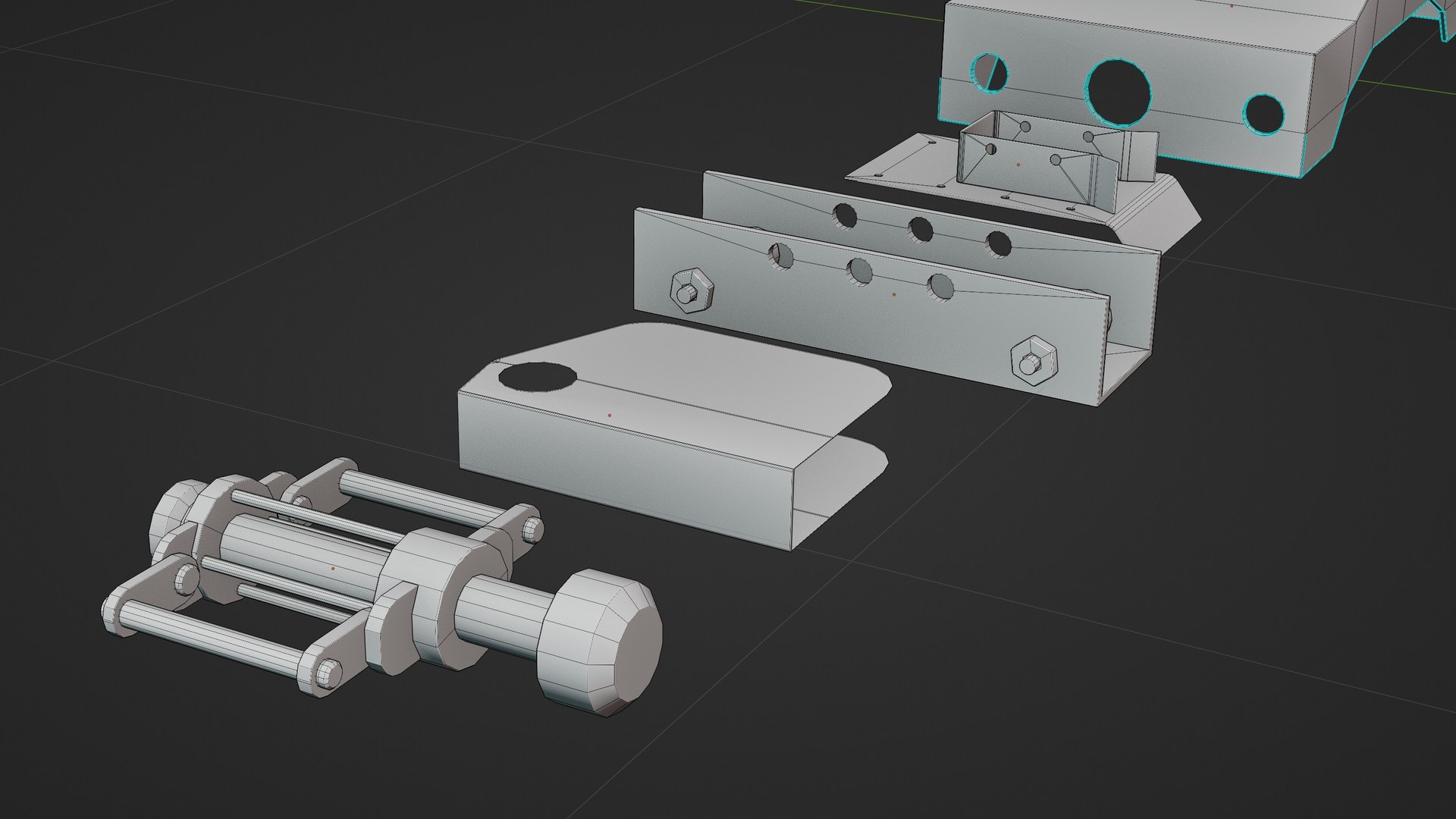 3D Random Greebles Model - TurboSquid 2129550