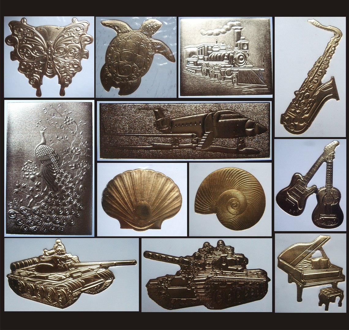 3D Model 36 Pcs Stl Embossing - TurboSquid 1258060