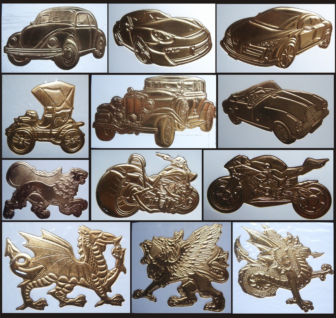 3D Model 36 Pcs Stl Embossing - TurboSquid 1258060