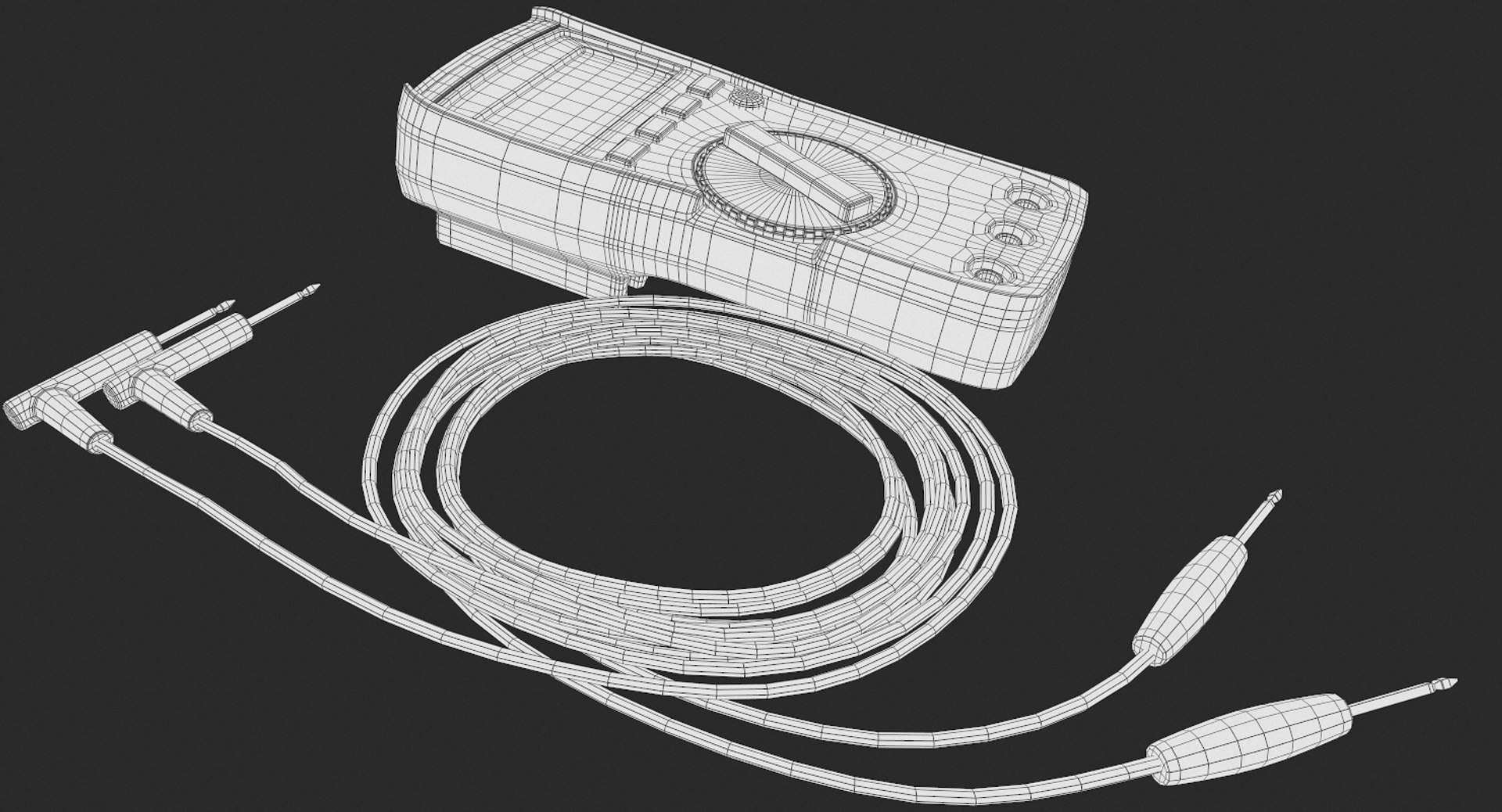 Realistic Multimeter 3D Model - TurboSquid 1397030