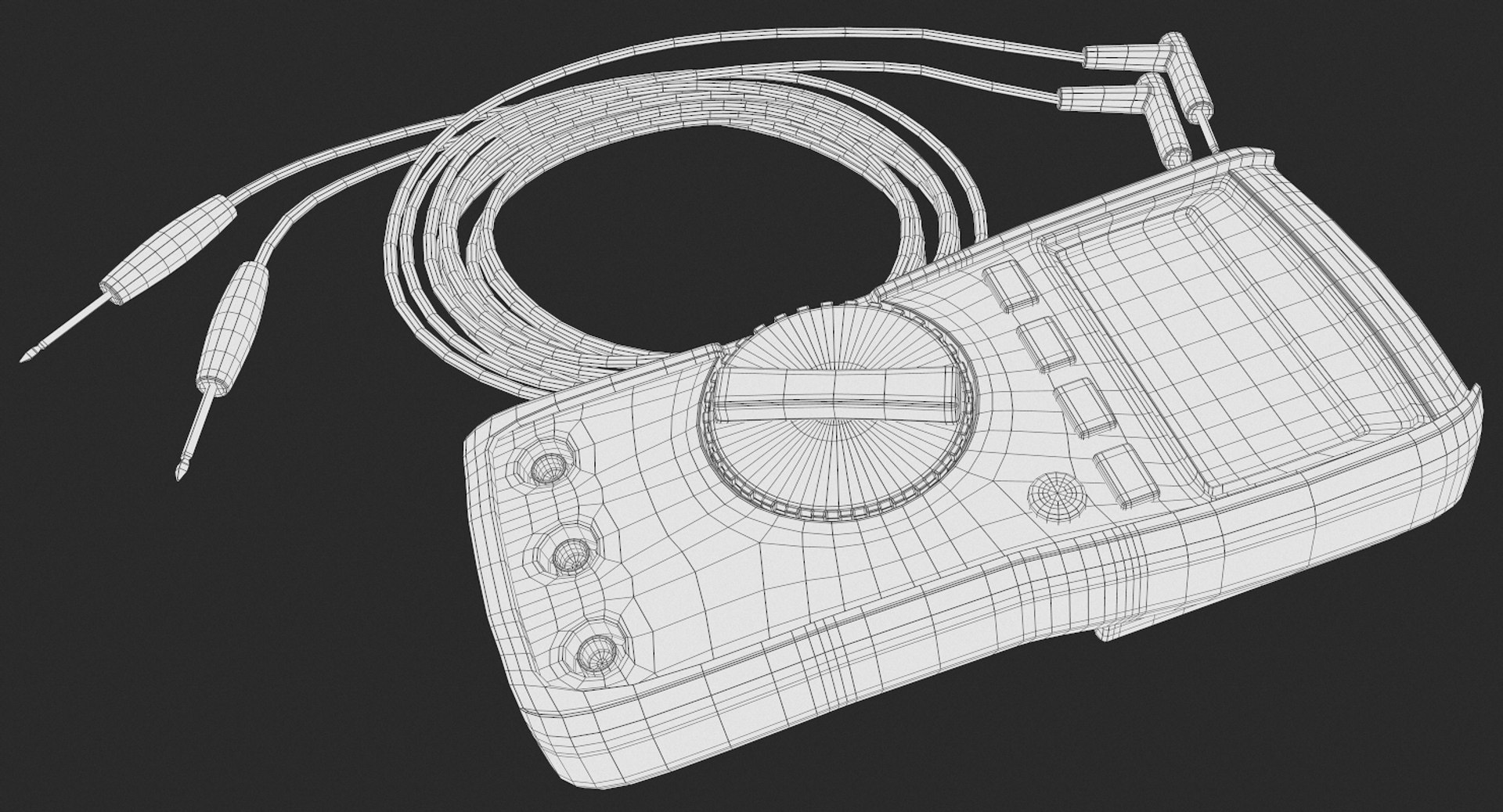 Realistic Multimeter 3D Model - TurboSquid 1397030