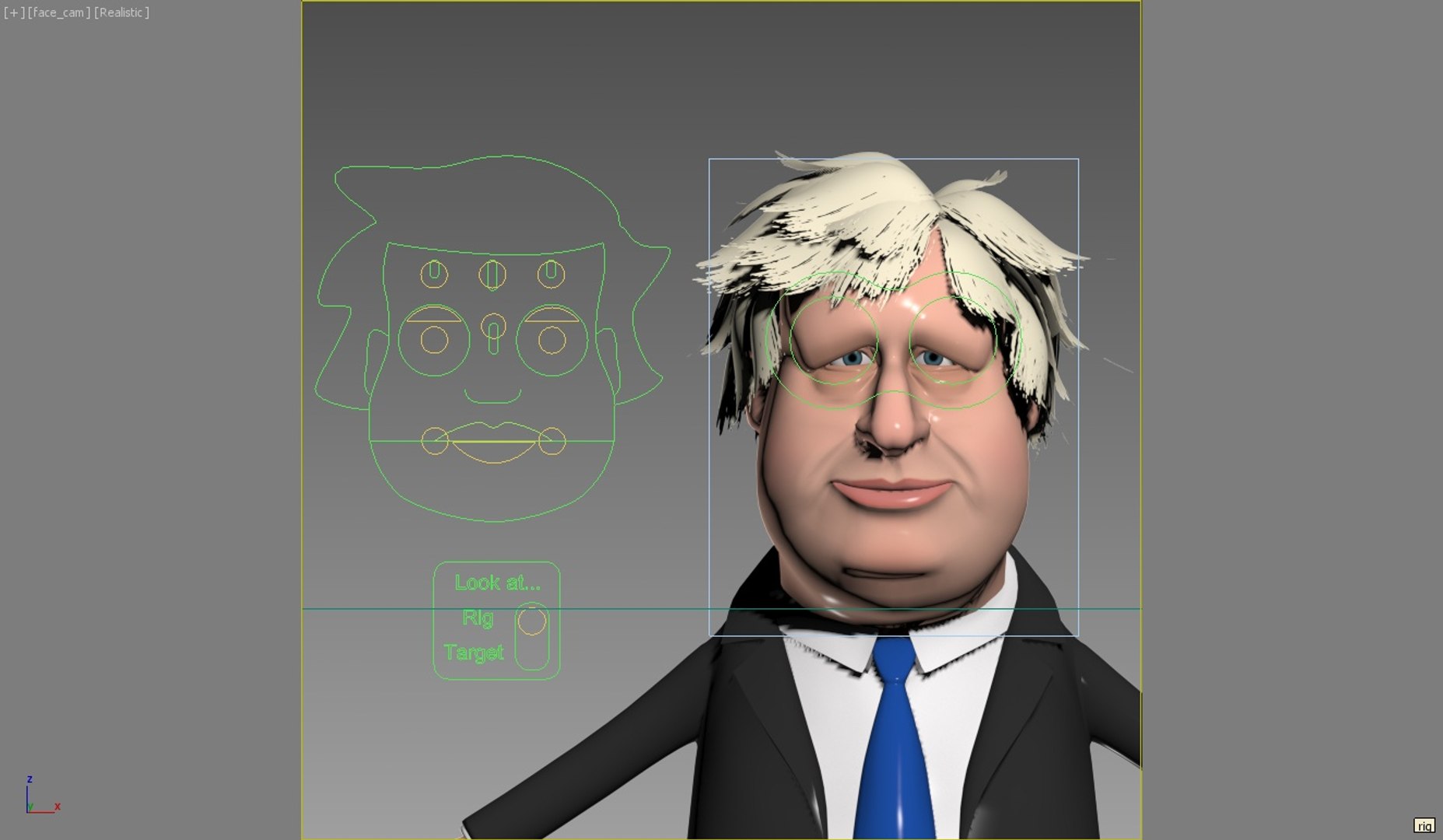 Rigged Boris Johnson 3D Model - TurboSquid 1437855