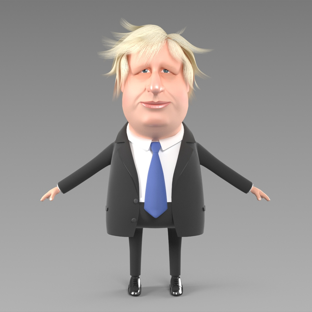 Rigged boris johnson 3D model - TurboSquid 1437855