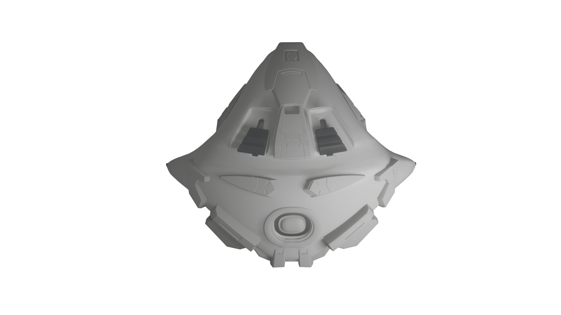 Drone visor SciFi helmet headset model - TurboSquid 1821310