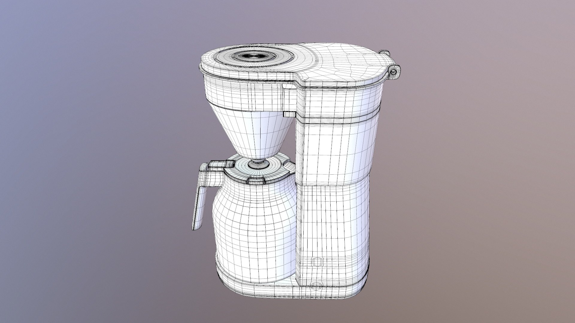 3D Coffee Maker Machine 3D Model - TurboSquid 2072847