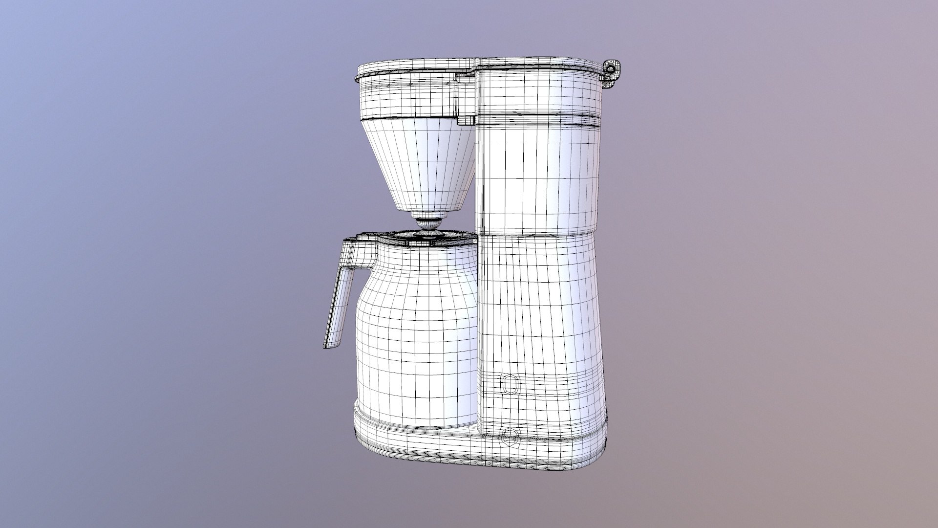 3D Coffee Maker Machine 3D Model - TurboSquid 2072847