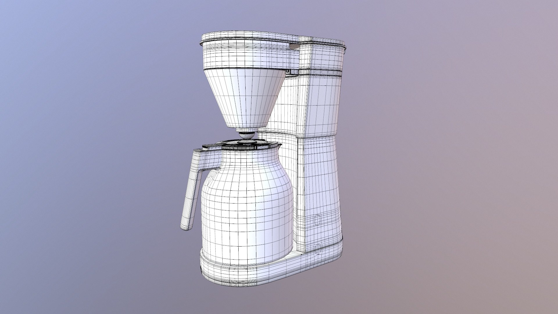 3D Coffee Maker Machine 3D Model - TurboSquid 2072847